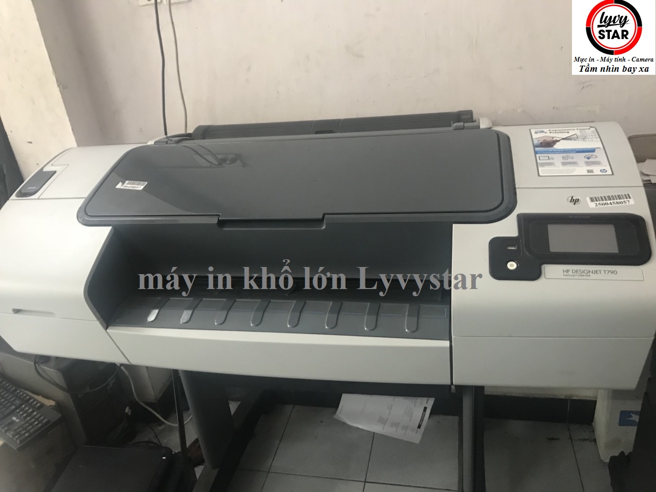 Thanh lý máy in Phun màu Khổ 60 x90 lớn HP Designjet T790 44-in A0 (CR650A) hàng KHO giá rẻ tại ...